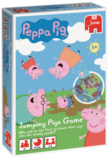 Peppa Pig: Jumping Pigs | Board Game | BoardGameGeek