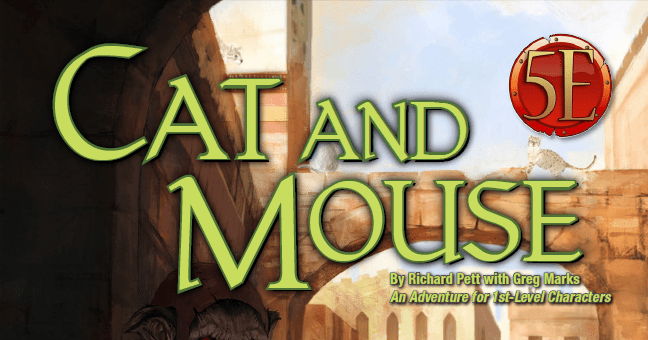 Cat and Mouse (5E) | RPG Item | BoardGameGeek