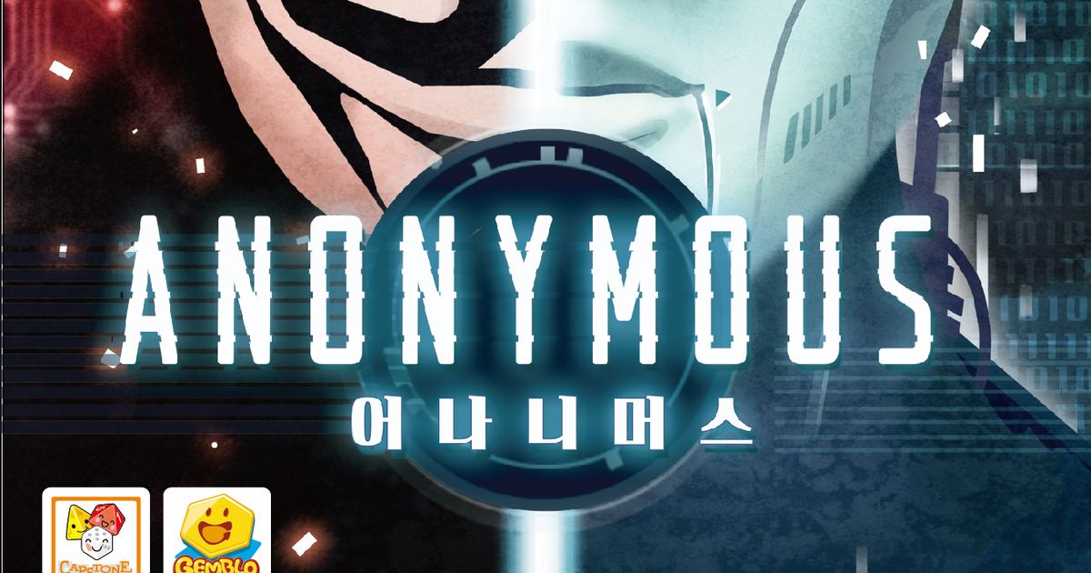 Anonymous | Board Game | BoardGameGeek