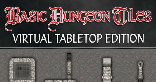 Basic Dungeon Tiles: VTT Edition | RPG Item | RPGGeek