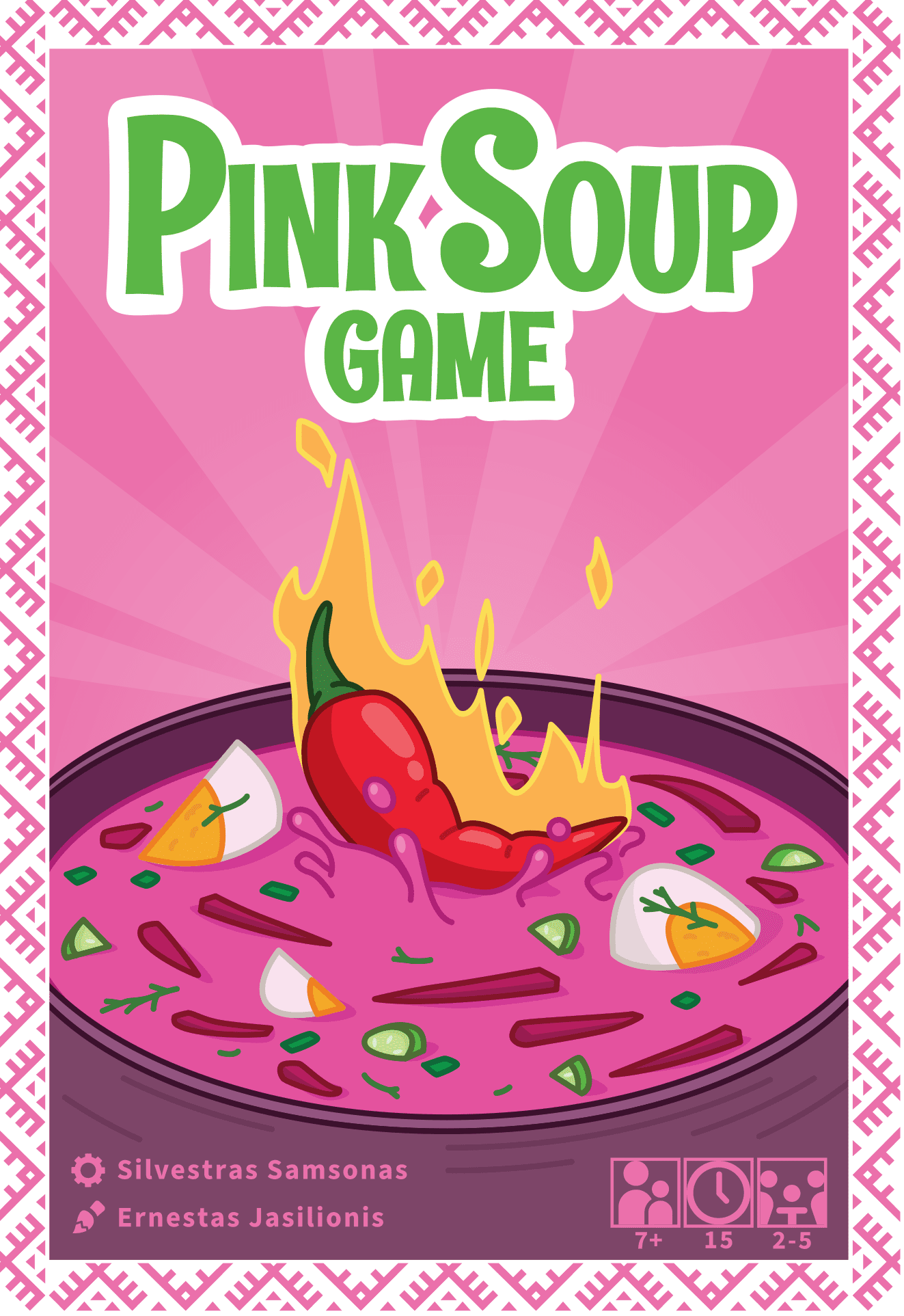 Pink Soup game: How to play? English | Board Game Videos