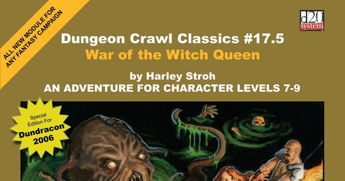 DCC #017.5: War of the Witch Queen | RPG Item | RPGGeek