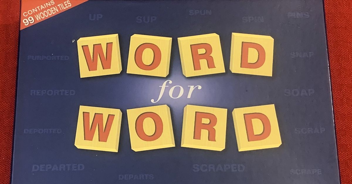 Word for Word | Board Game | BoardGameGeek