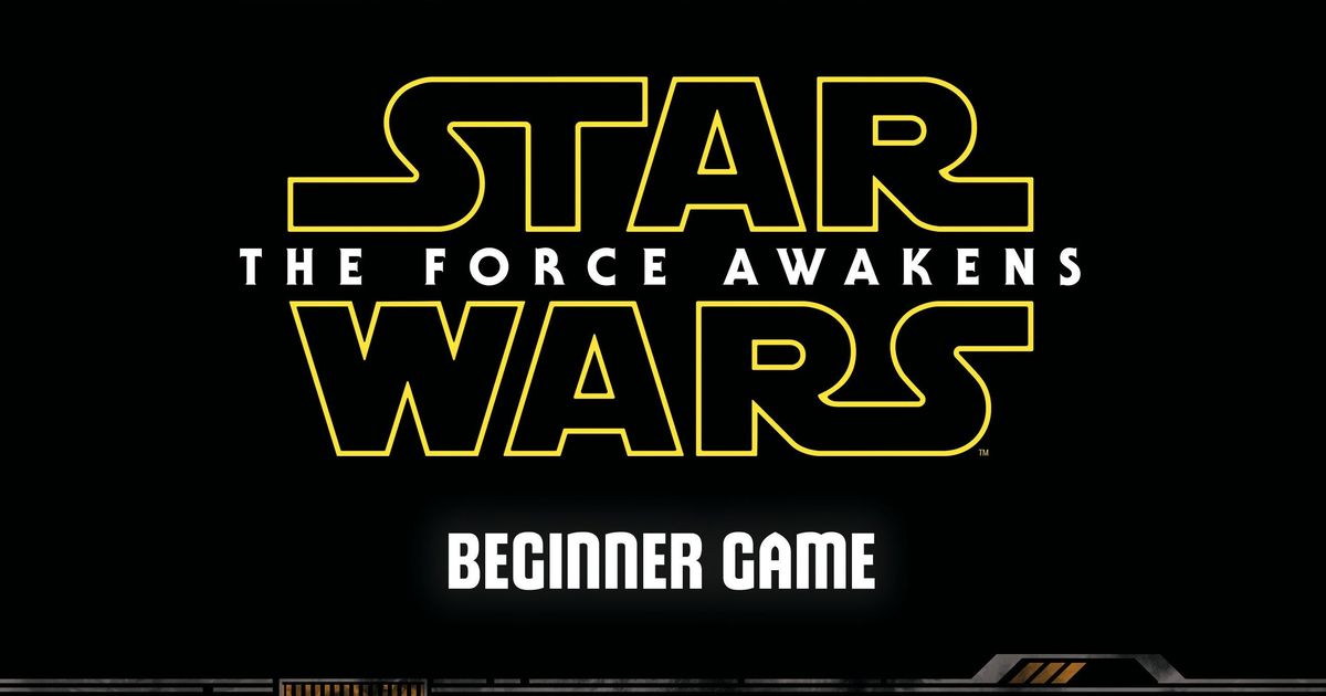 Star Wars: The Force Awakens Beginner Game | RPG Item | BoardGameGeek