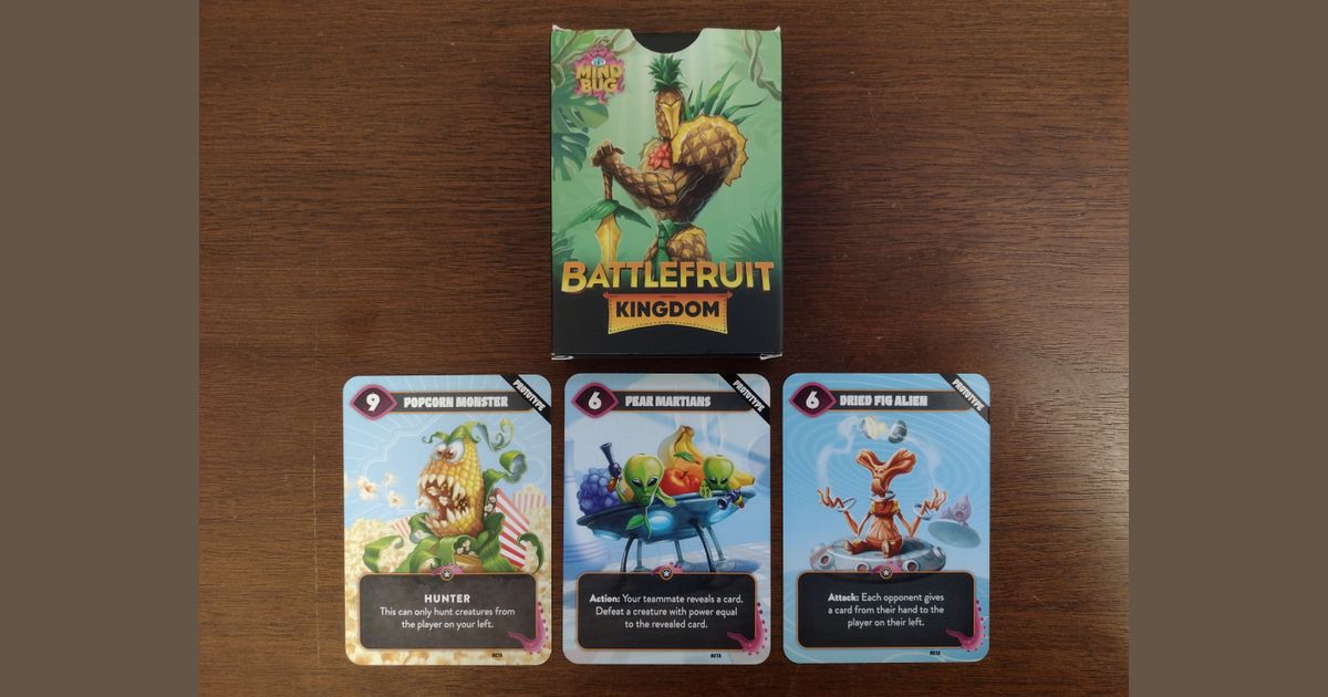 Gaming Bits: Preview Review of Mindbug: Battlefruit Kingdom | Gaming ...