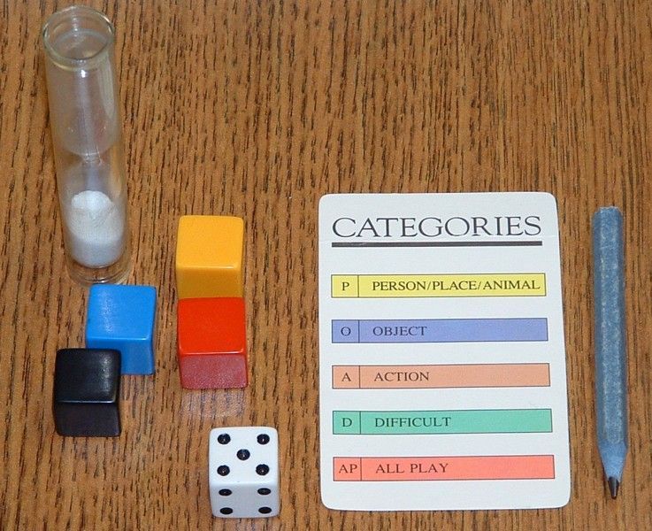 pictionary playing pieces