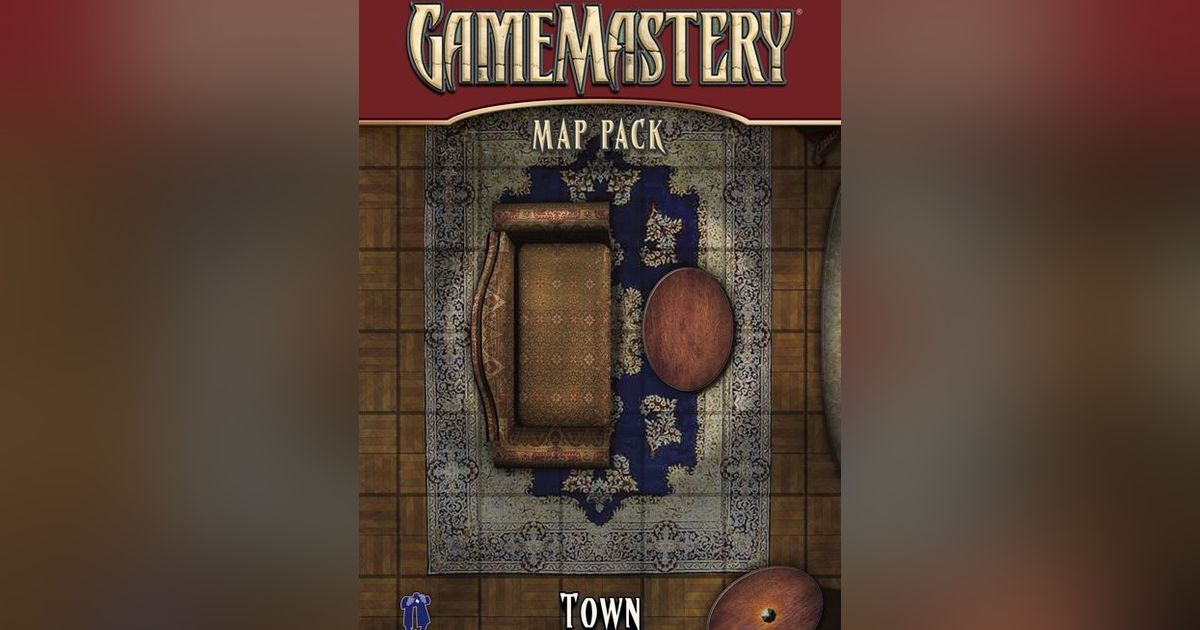 GameMastery Map Pack: Town | RPG Item | BoardGameGeek
