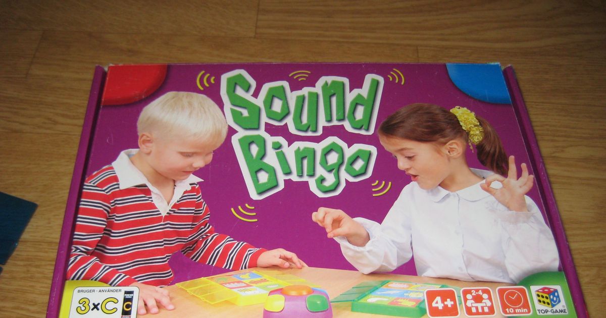 Sound Bingo | Board Game | BoardGameGeek