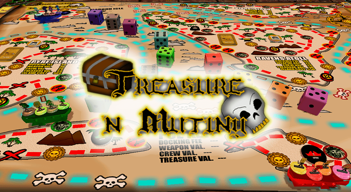 Treasure 'N Mutiny! | Board Game | BoardGameGeek