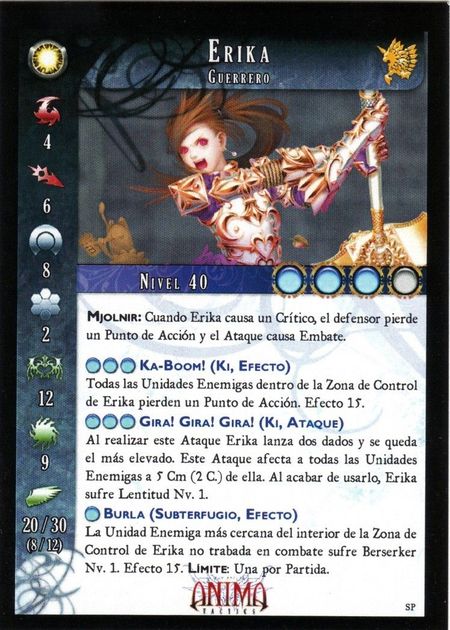 Anima Tactics: Erika | Board Game | BoardGameGeek
