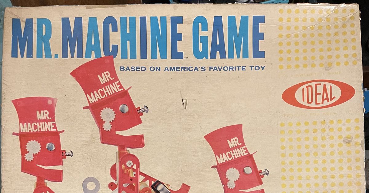 Mr. Machine Game | Board Game | BoardGameGeek