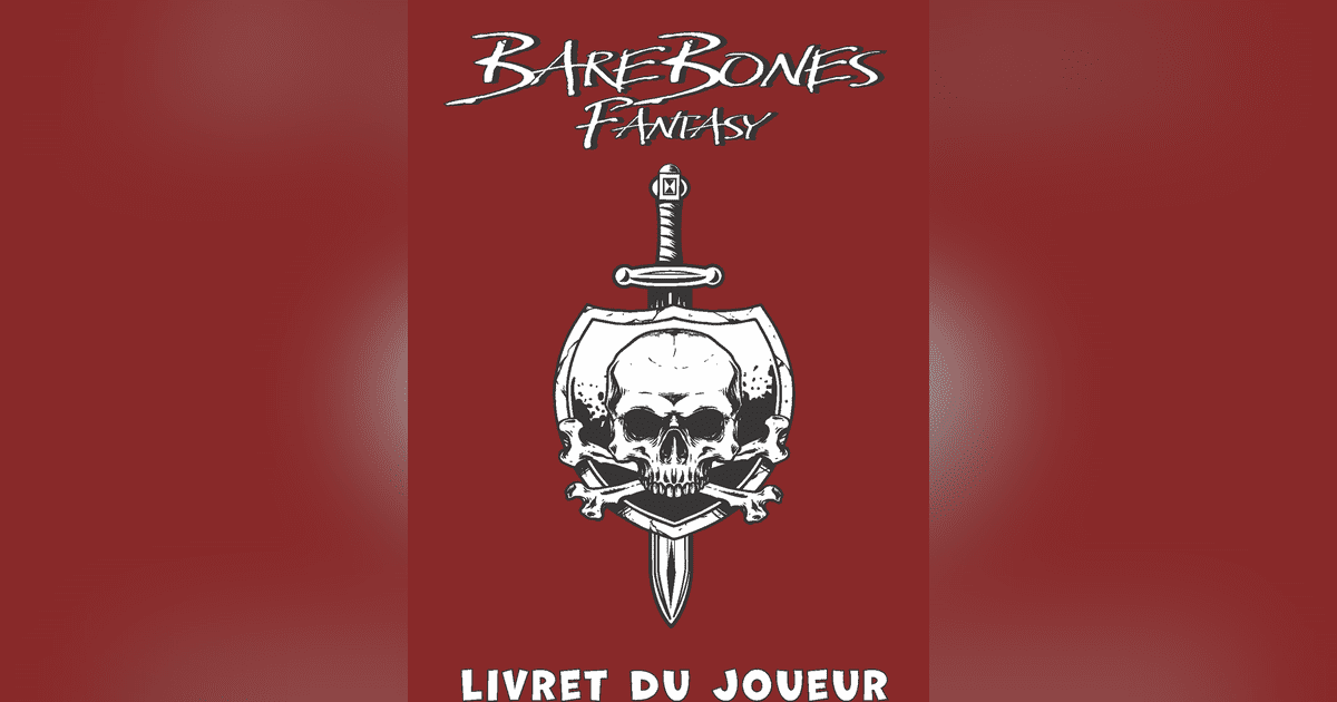 BareBones Fantasy: Livret du Joueur | RPG Item | RPGGeek