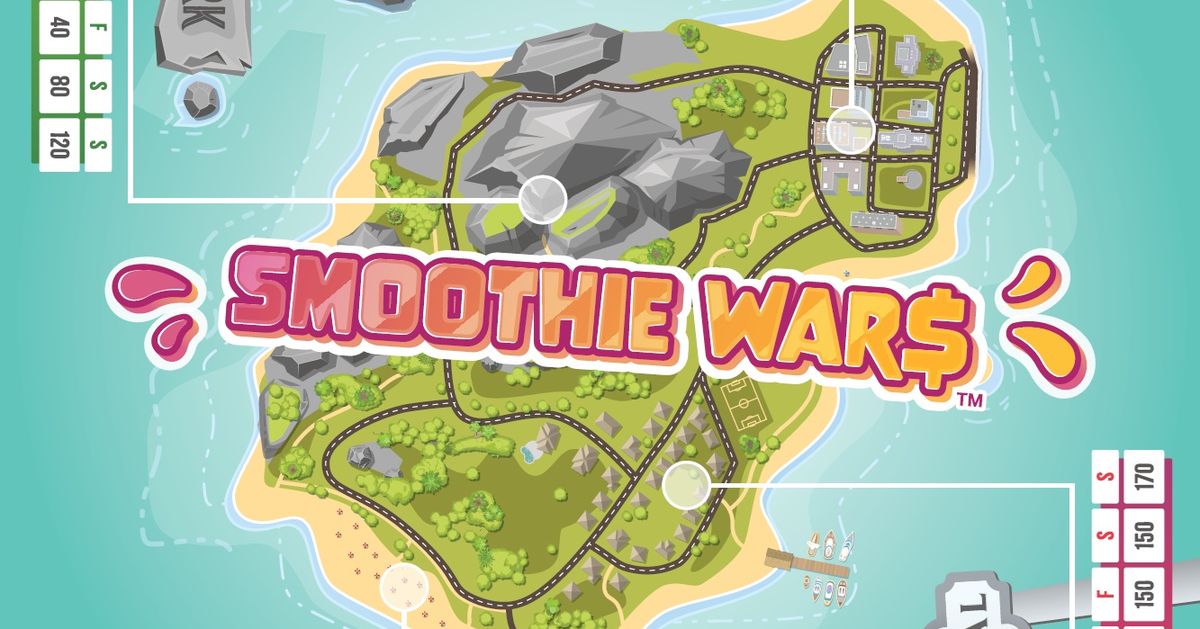 Smoothie Wars | Board Game | BoardGameGeek
