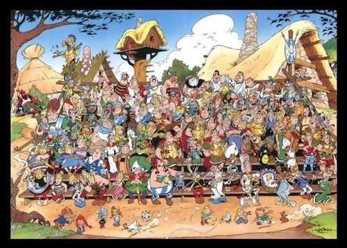 Asterix themed remake of Battle Line and Schotten Totten | Battle Line