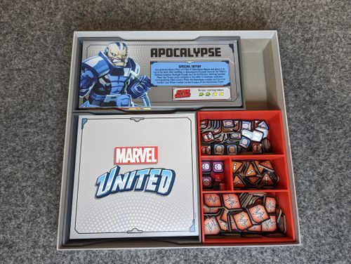 Marvel United and Marvel United X-Men 3D Printed Insert: From 19 Boxes ...