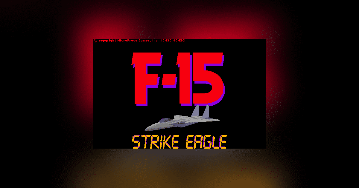F-15 Strike Eagle (Arcade) | Video Game | VideoGameGeek