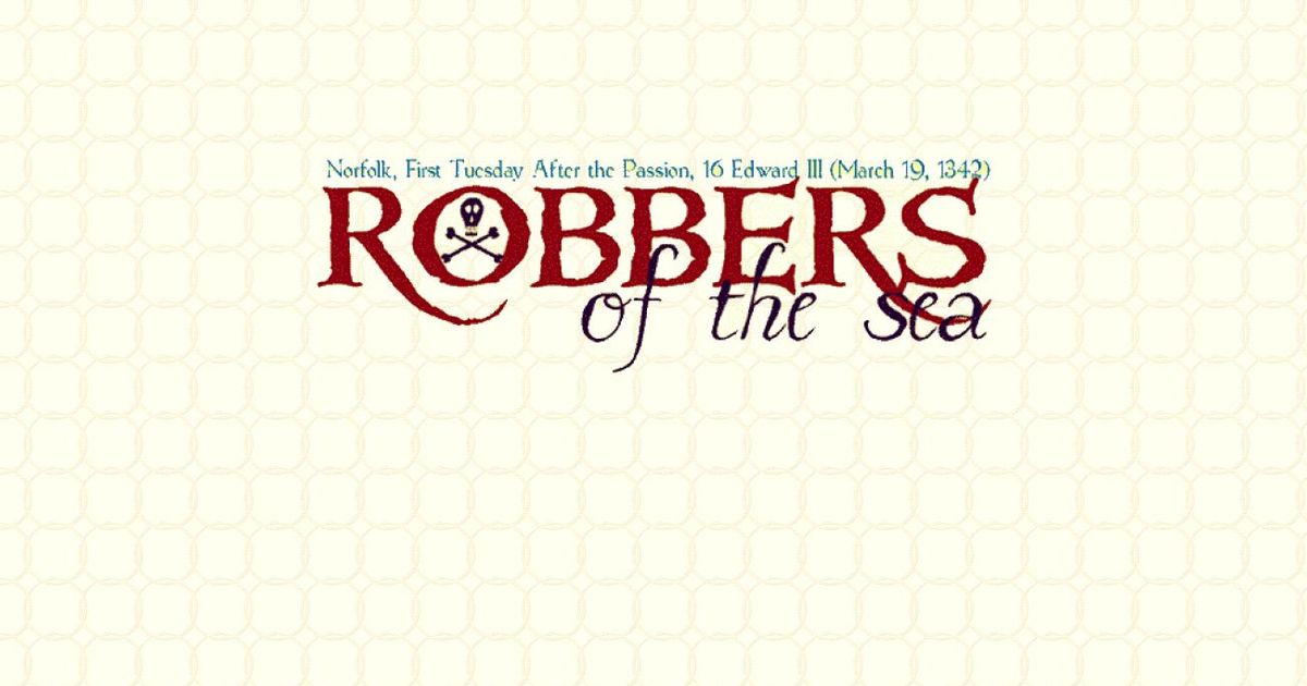 Robbers of the Sea | RPG Item | RPGGeek
