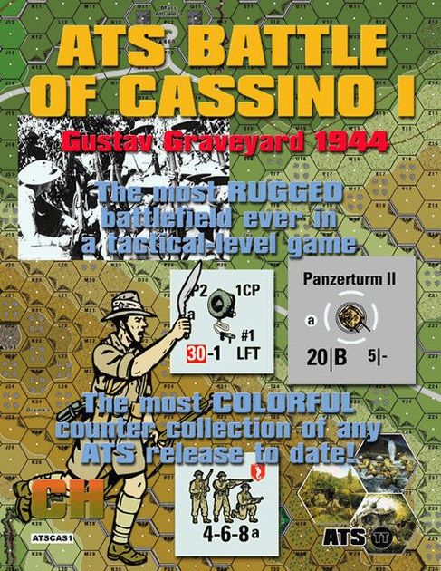 ATS TT Cassino I: Gustav Graveyard | Board Game | BoardGameGeek