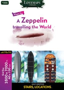 Cthulhu Maps 004: Maps for a Zeppelin Travelling the World | RPG Item ...