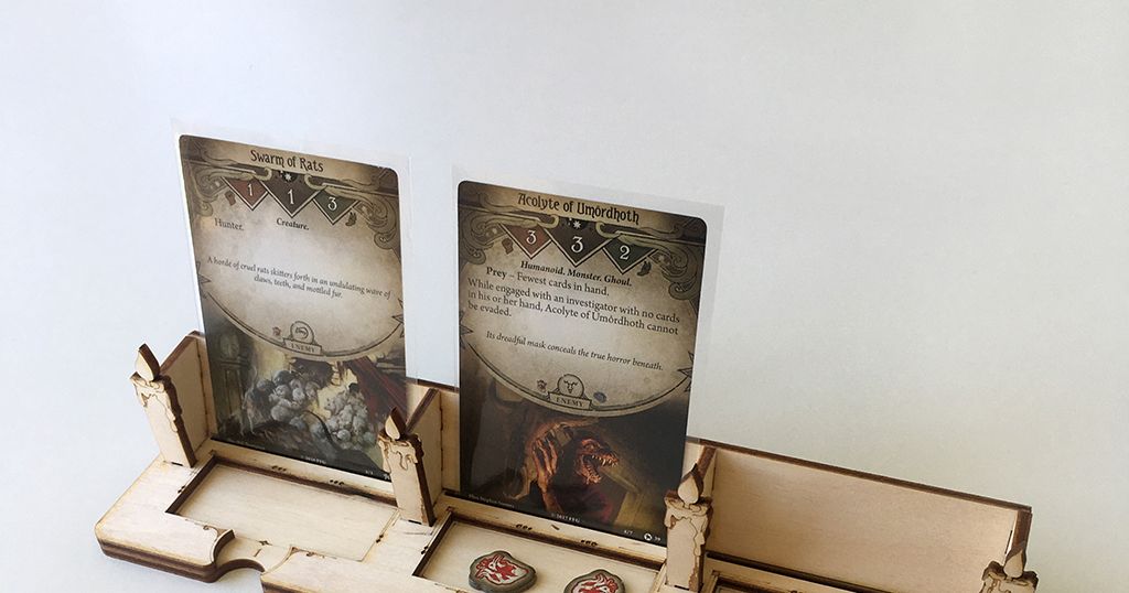 Arkham Horror: The Card Game – The GiftForge Encounter holder | Board ...