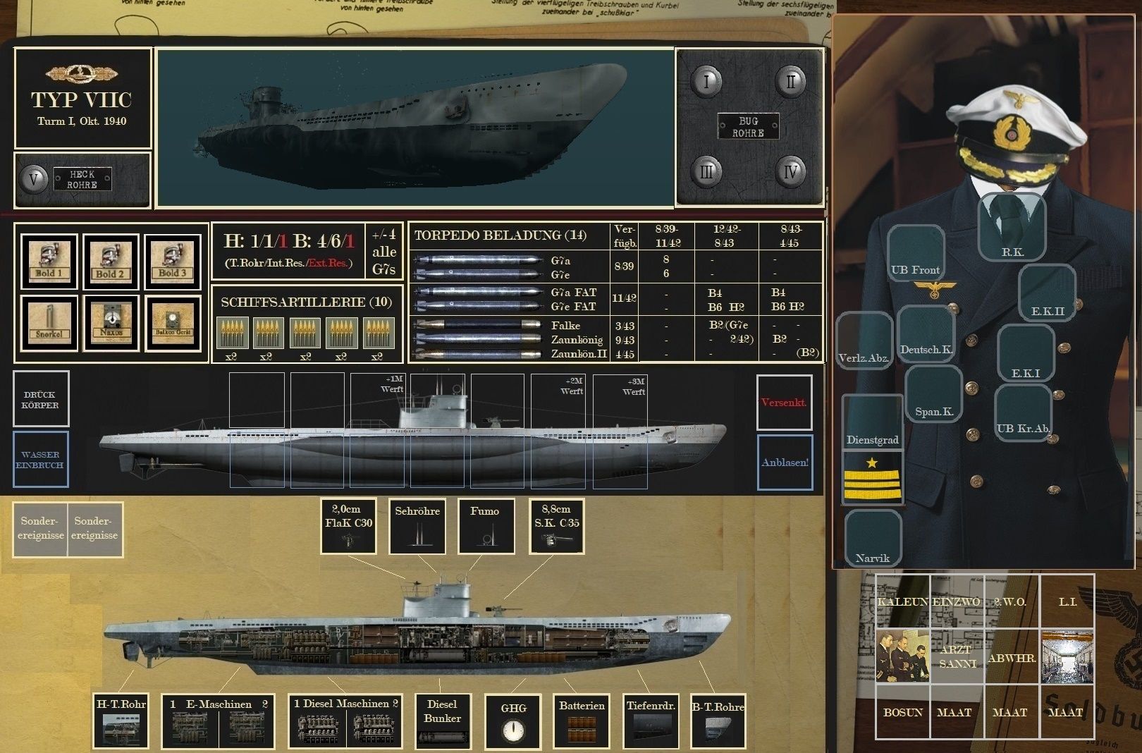 Uboat Mats overhaul | The Hunted: Twilight of the U-Boats, 1943-45
