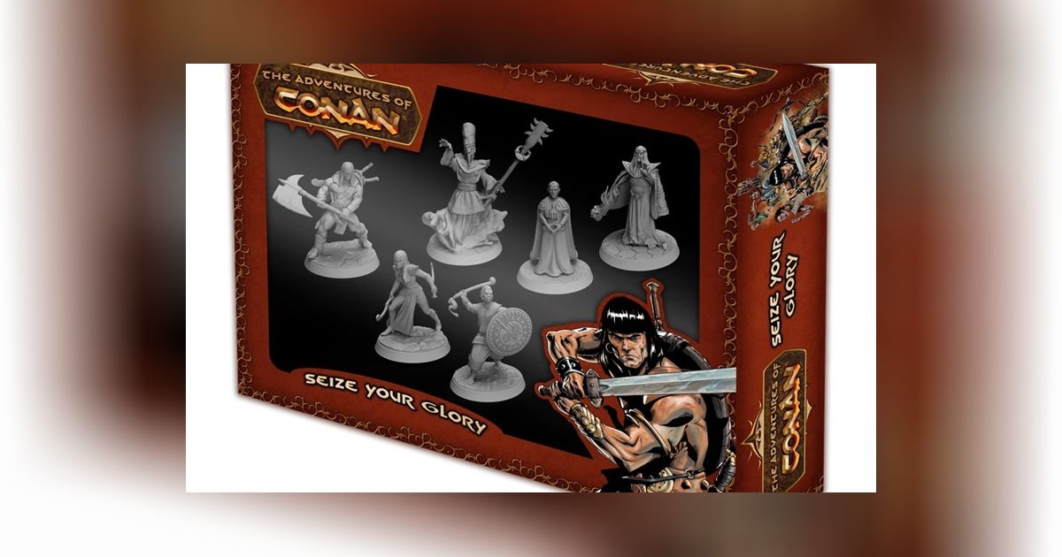 The Adventures of Conan: Miniatures Pack | Board Game Accessory ...