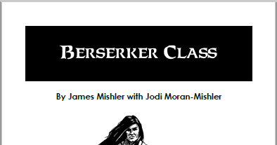 Berserker Class | RPG Item | RPGGeek