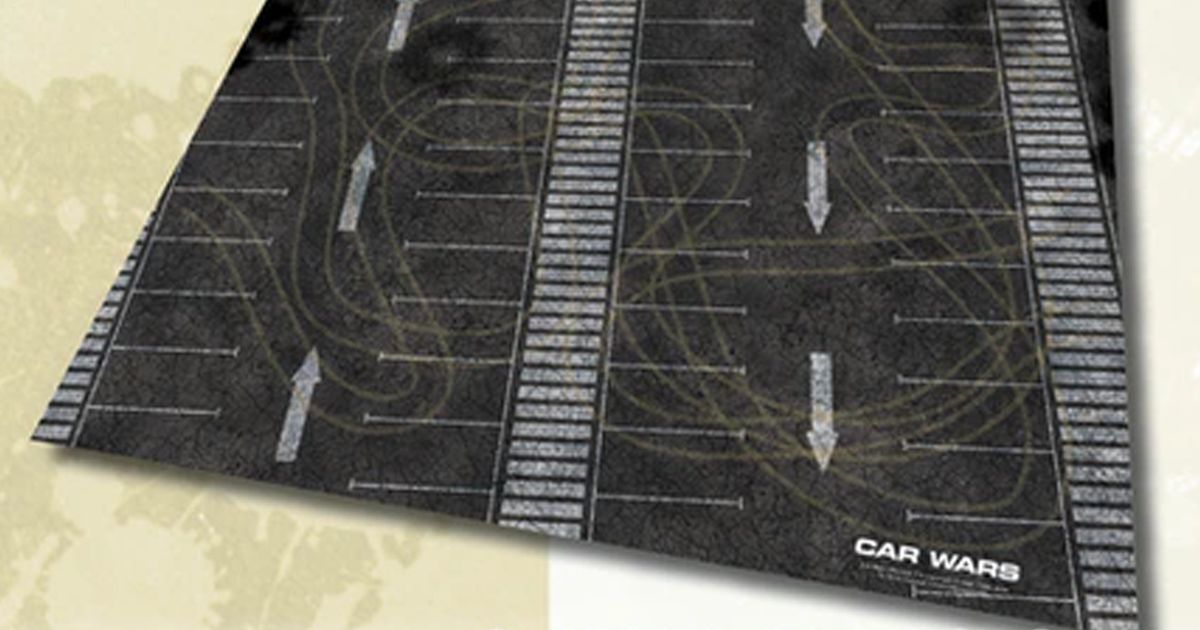 Car Wars (Sixth Edition): Playmat #1 | Board Game | BoardGameGeek