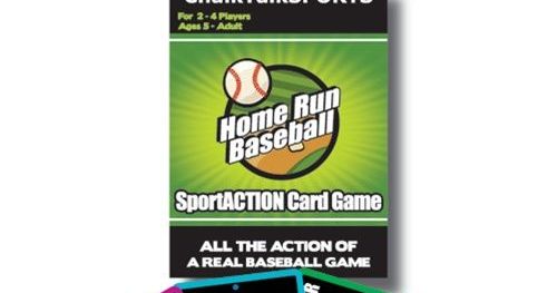 Home Run SportACTION Baseball Card Game | Board Game | BoardGameGeek