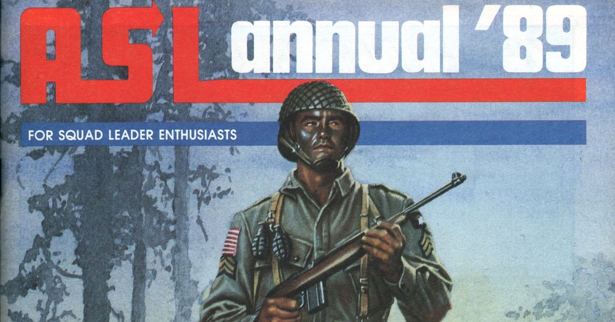 ASL Annual '89 | Board Game | BoardGameGeek