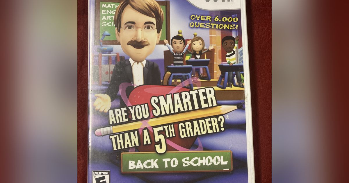Are You Smarter Than A 5th Grader? Back to School | Video Game ...
