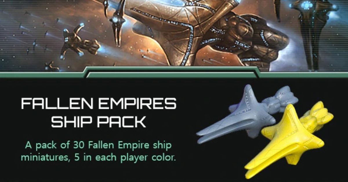 Stellaris: Infinite Legacy – Fallen Empires Ship Pack | Board Game ...