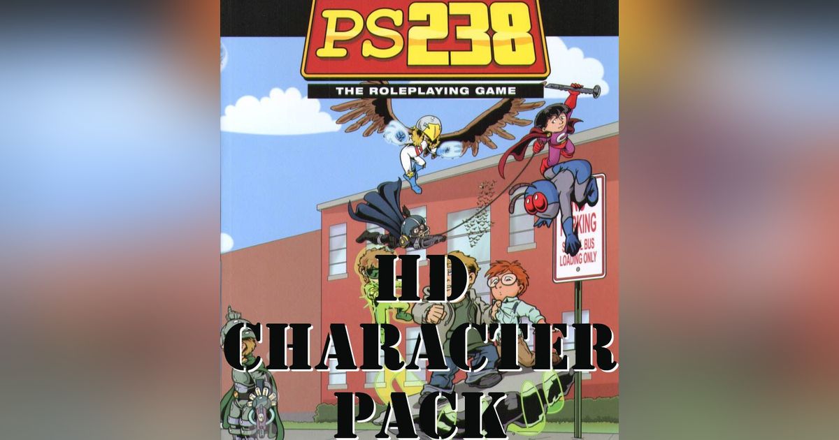 PS238 (HD Character Pack) | RPG Item | BoardGameGeek