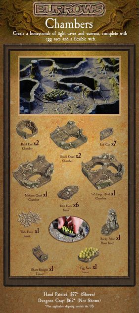 Burrows - Chambers Pack | RPG Item | RPGGeek