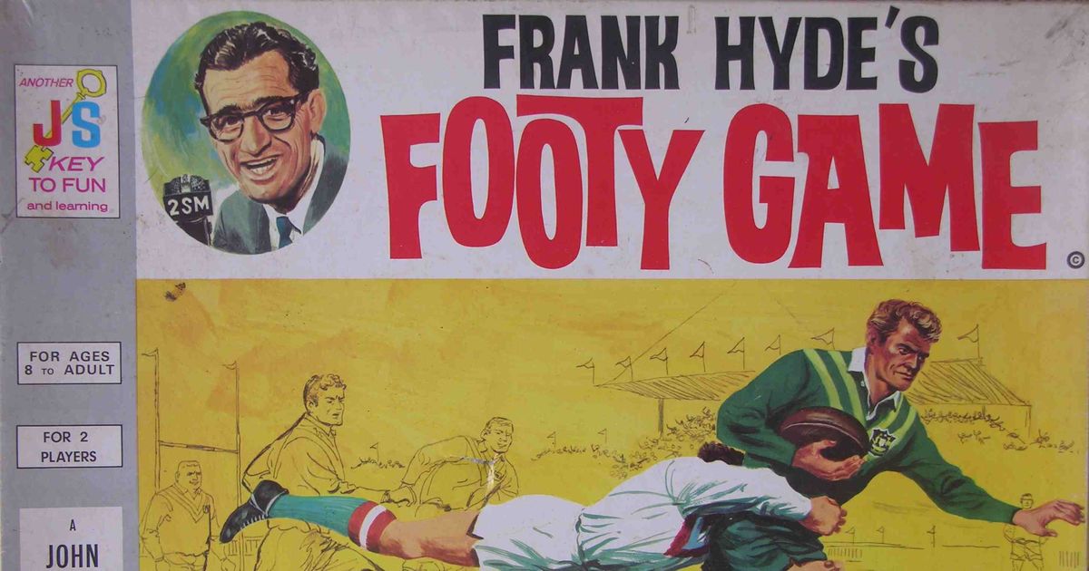 Frank Hyde's Footy Game | Board Game | BoardGameGeek