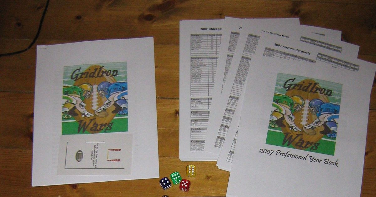 GridIron Wars | Board Game | BoardGameGeek