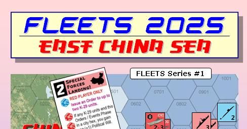 Fleets 2025: East China Sea | Board Game | BoardGameGeek