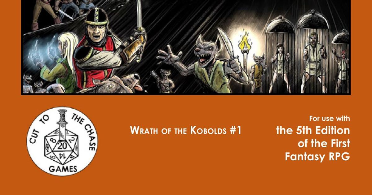 Wrath of the Kobolds #1: Caves of the Kobold Queen (5E) | RPG Item | RPGGeek