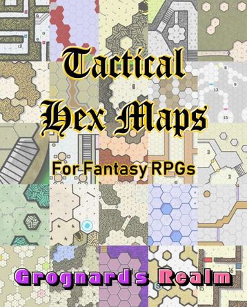 Tactical Hex Maps for Fantasy RPGs | RPG Item | RPGGeek