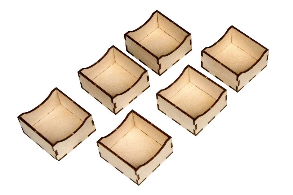 Lords of Waterdeep: Deepwater Token Tray Upgrade Kit | Board Game ...