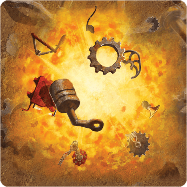 Gear & Piston: Overheated | Board Game | BoardGameGeek