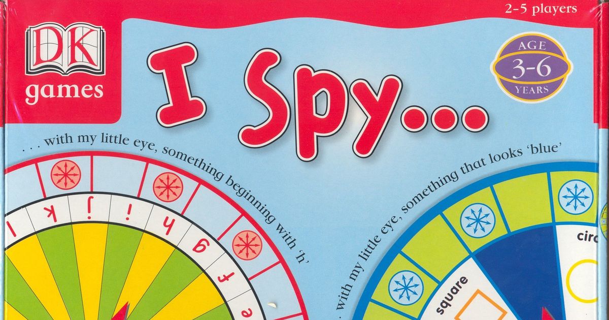 I Spy | Board Game | BoardGameGeek