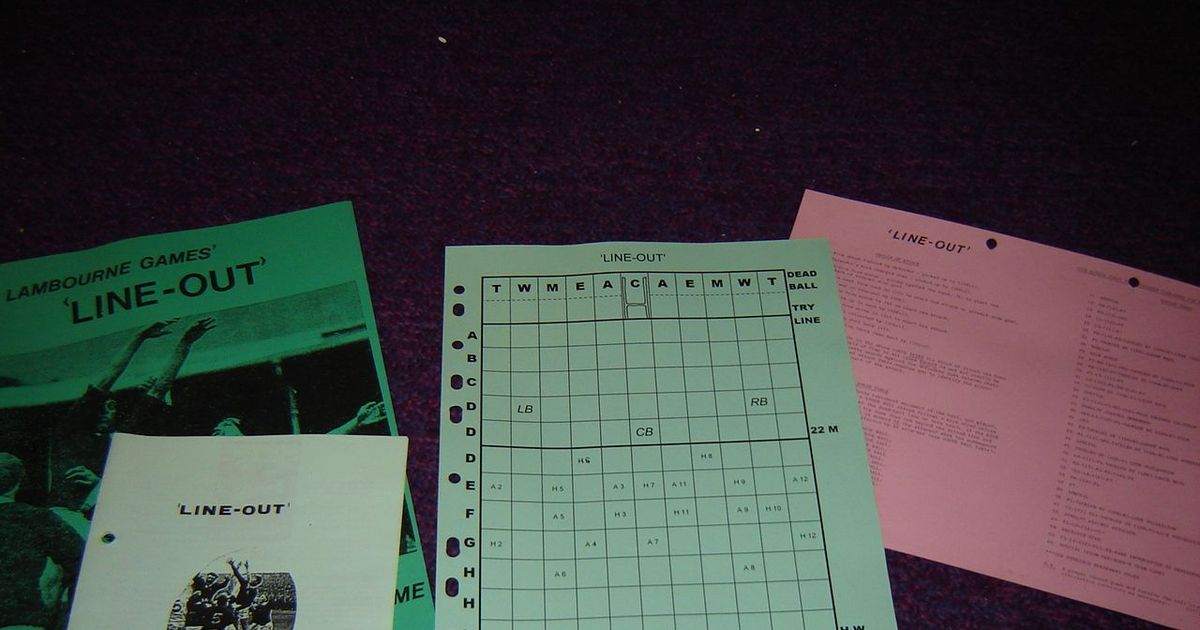 Line Out | Board Game | BoardGameGeek