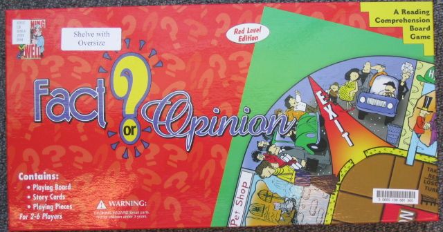 Fact or Opinion | Board Game | BoardGameGeek