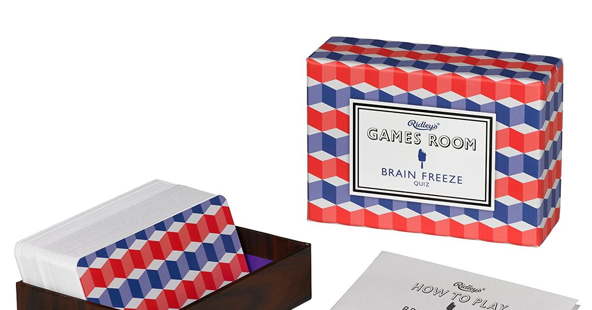 Ridley's Games Room: Brain Freeze Quiz | Board Game | BoardGameGeek