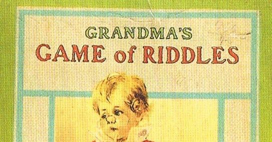 Grandma's Game of Riddles | Board Game | BoardGameGeek