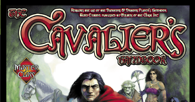 The Cavalier's Handbook | RPG Item | BoardGameGeek