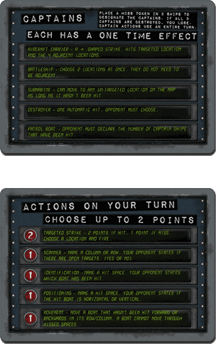 Official rules (Button Shy) | Improving Games: Battleship