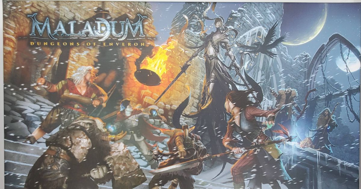 Maladum: Dungeons of Enveron – The Forbidden Creed Expansion | Board ...