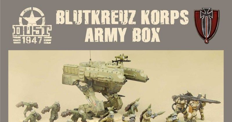 Dust 1947: BlutKreuz Army Box | Board Game | BoardGameGeek